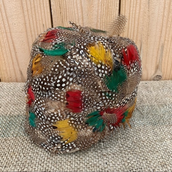 Mary Roseberry | Accessories | Vintage Real Feathers Hat By Mary ...